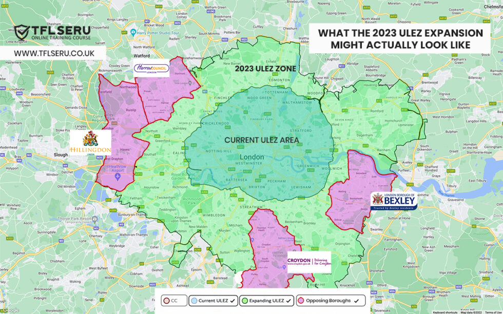 ULEZ Expansion Blocked by Boroughs - TFL SERU