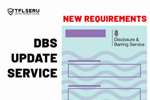 How to register for the TfL DBS update service