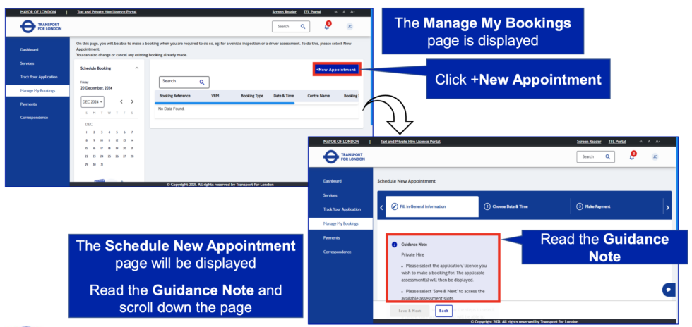 How to book SERU test online 2025 - TFL SERU
