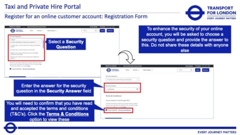 First look: New Private Hire Licensing Portal - TFL SERU