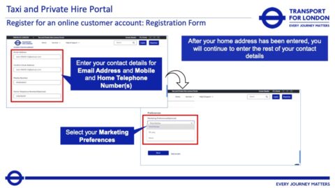 First look: New Private Hire Licensing Portal - TFL SERU